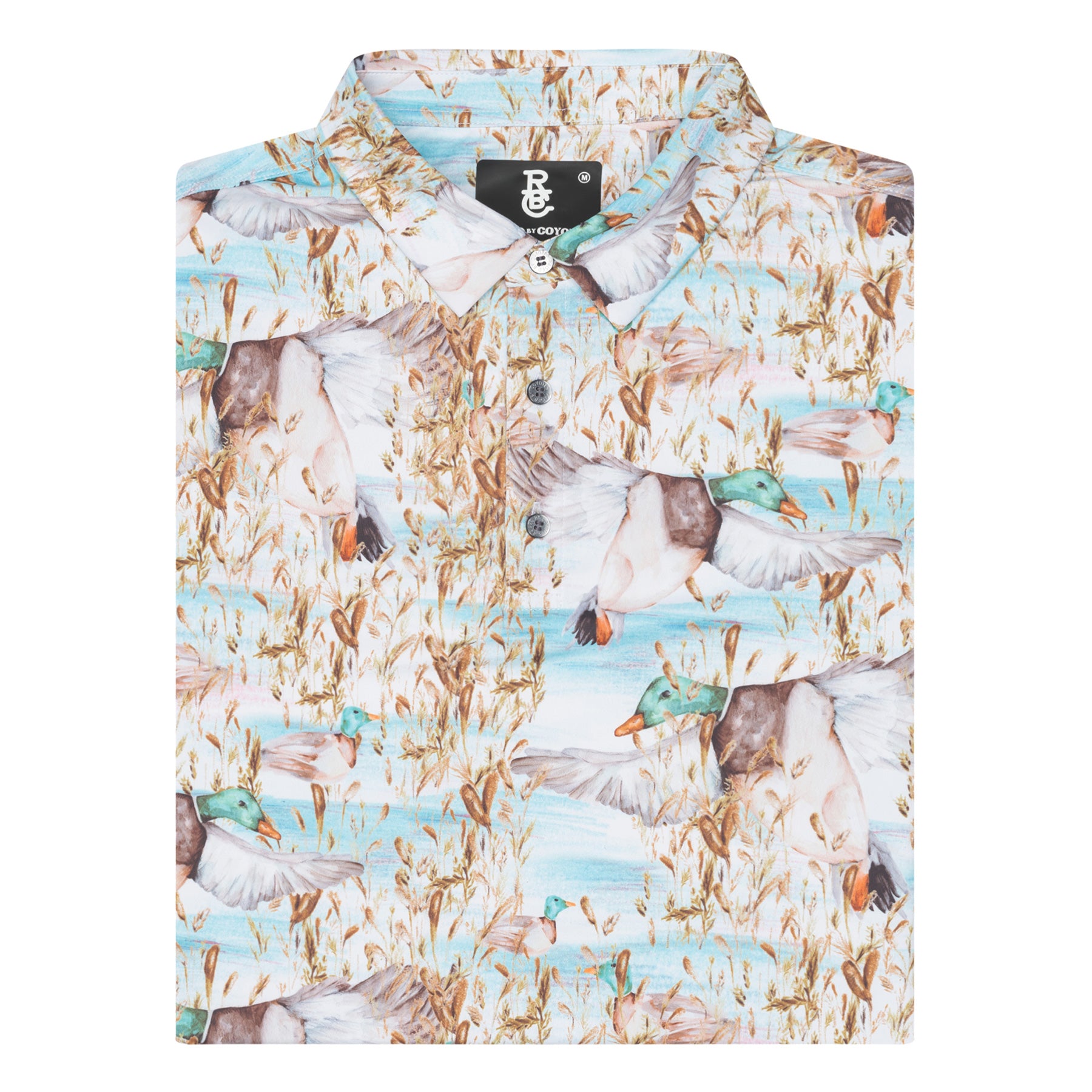 Mallard Duck Golf Polo – Raised by Coyotes